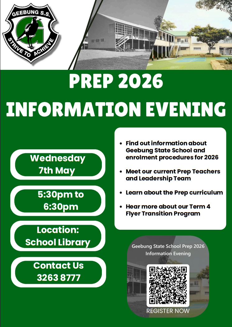 2026 Prep Information Evening